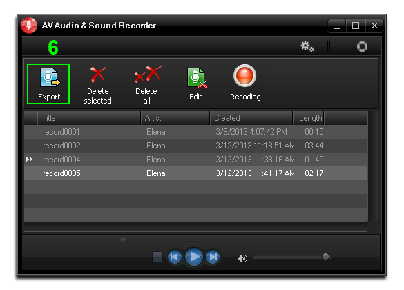 AV Audio & Sound Recorder – How to record audio (Windows 7) - Audio4fun ...