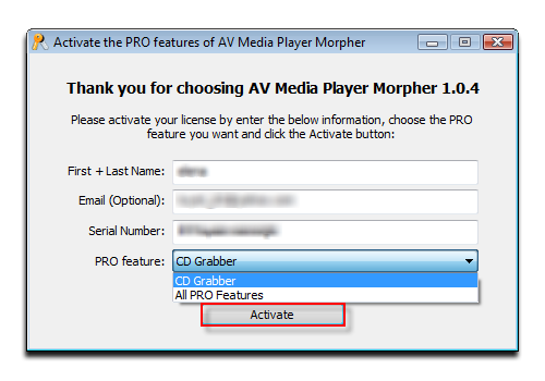 AV CD Grabber - Installation guide - Audio4fun Support Center