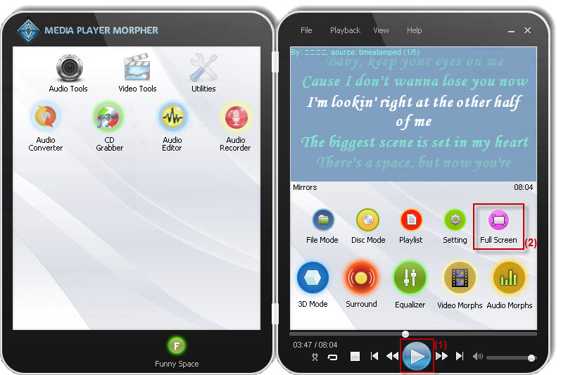 AV Media Player Morpher – How to apply visualization - Audio4fun ...