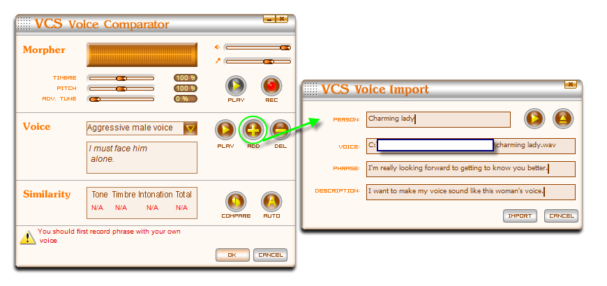 Voice Changer Software Gold - Turn your voice into a charming lady's ...