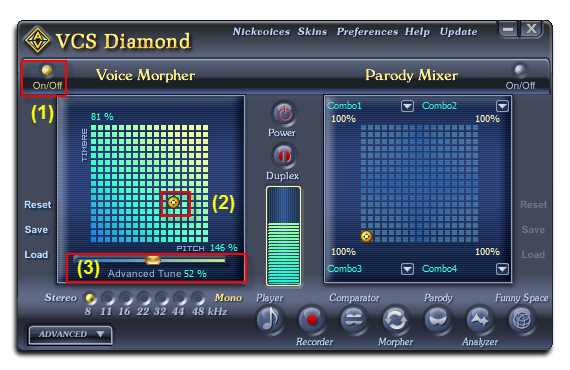 Voice Changer Software Diamond - How to use Voice Morpher - Audio4fun ...